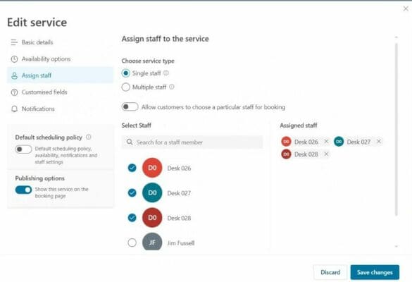 How to configure Microsoft Bookings as a Desk or Room Booking System ...