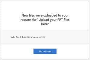 Using Request Files in Microsoft 365