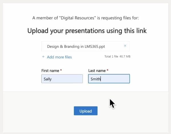 Using Request Files in Microsoft 365
