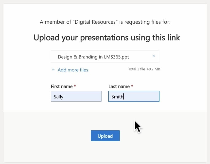 Using Request Files in Microsoft 365
