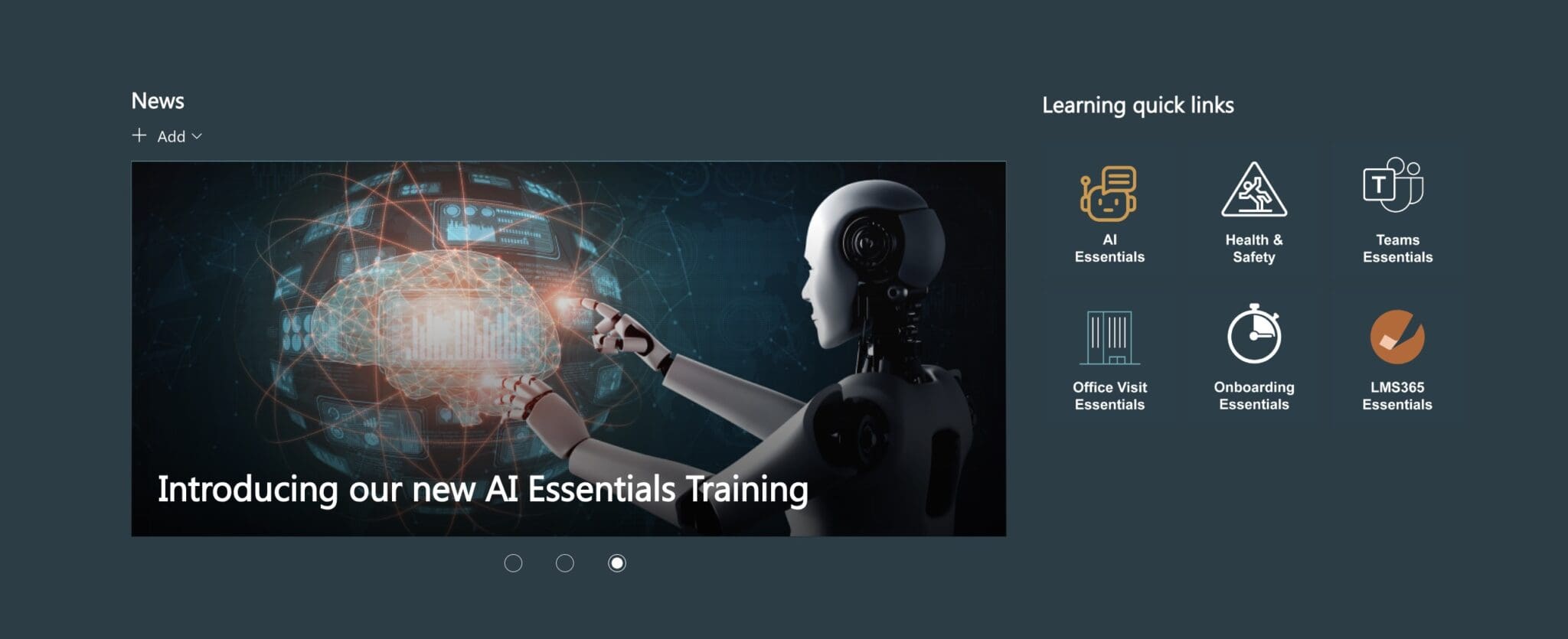How to create a rotating banner in SharePoint