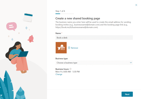 How to configure Microsoft Bookings as a Desk or Room Booking System ...