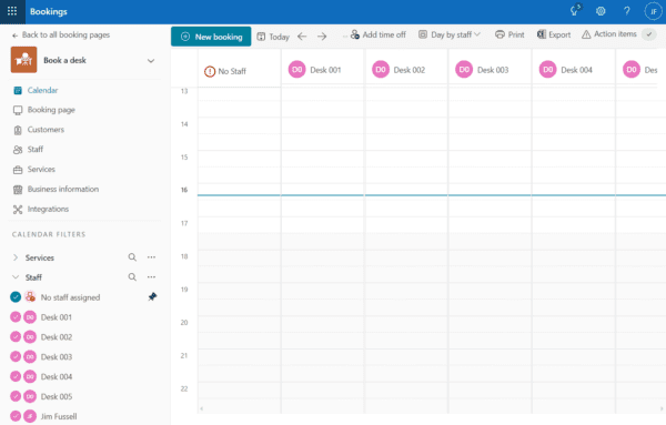 How to configure Microsoft Bookings as a Desk or Room Booking System ...