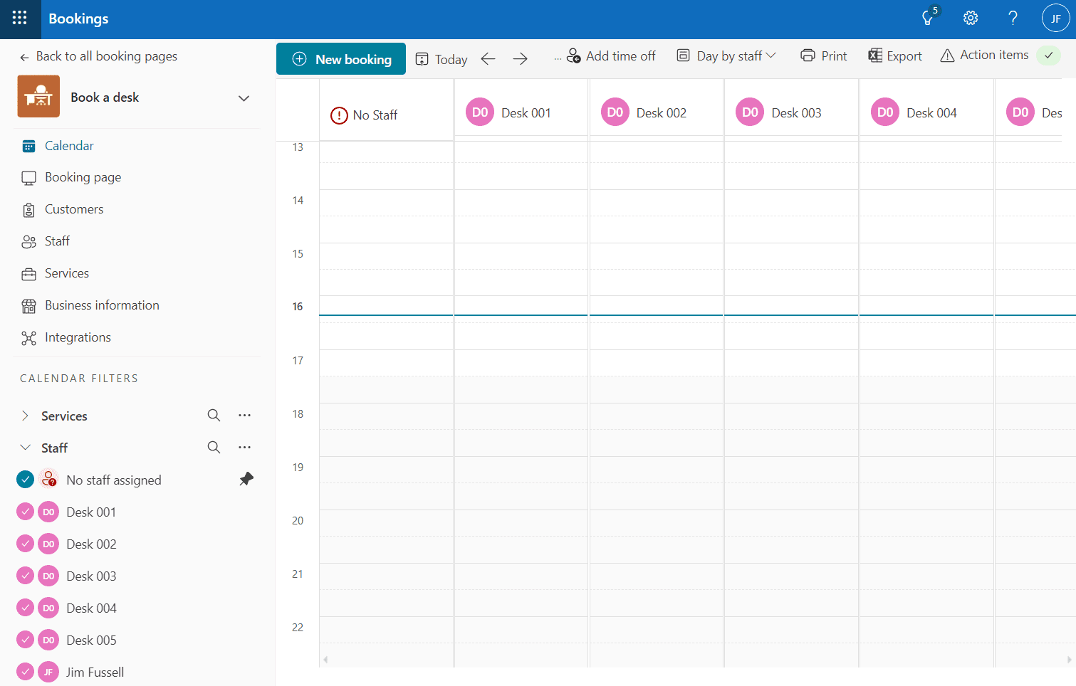 How to configure Microsoft Bookings as a Desk or Room Booking System ...